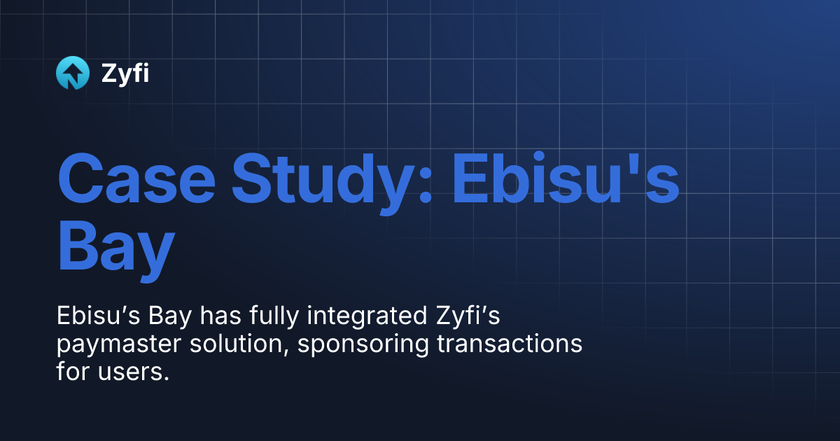 Case Study: Ebisu's Bay | Zyfi